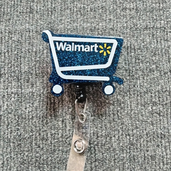 Handmade | Accessories | Walmart Shopping Cart Buggy Retractable Name ...